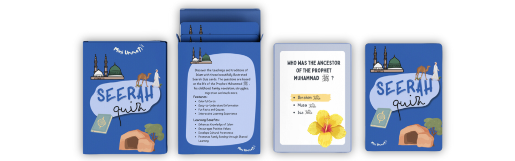 Seerah Quiz Cards – Flowers of Jannah